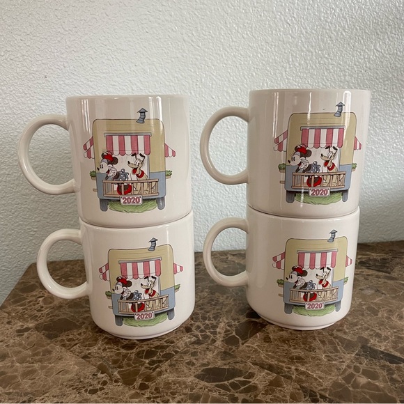 Disney | Dining | Nwt Disney Hallmark Mugs Set Of 4 | Poshmark